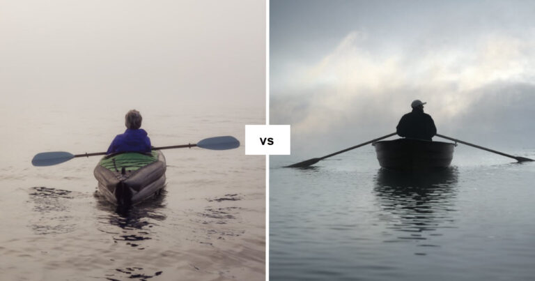 Kayaking vs Rowing Comparison (they're different, here's how ...
